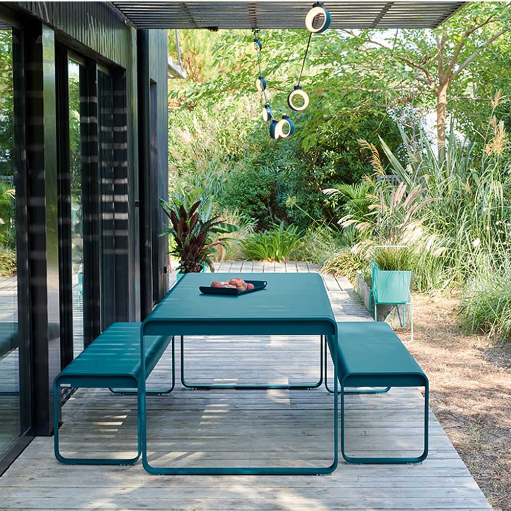 Bellevie Bench 161x41cm - Willow Green - Fermob London