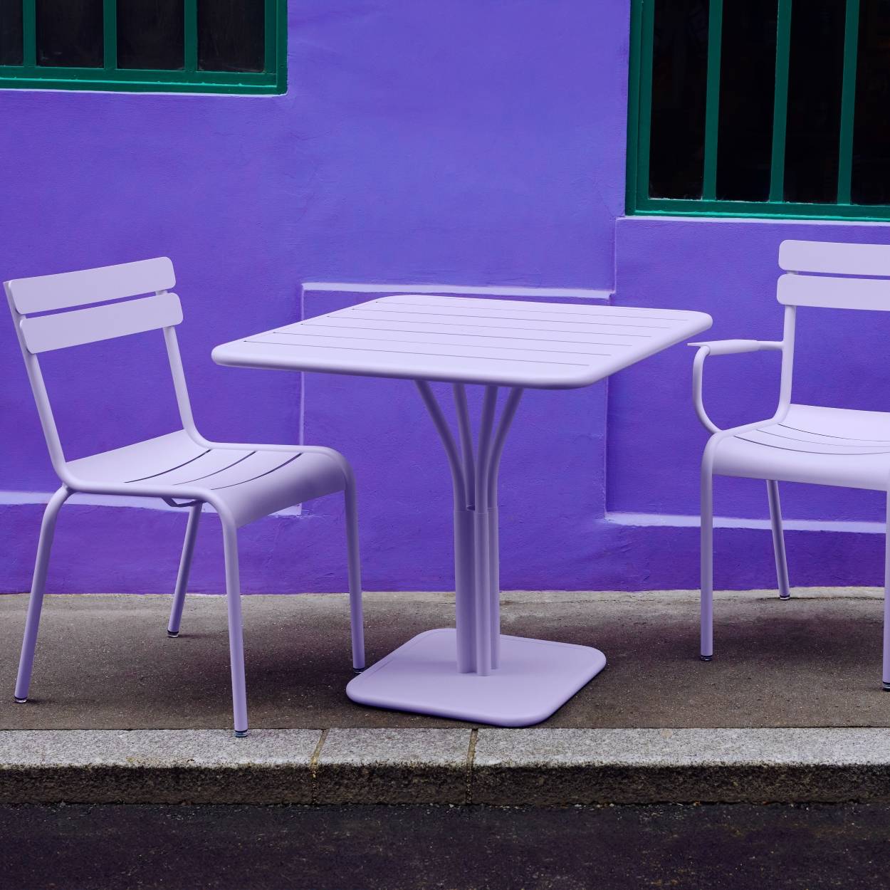 Fermob Luxembourg Dining Pedestal Table - Tables - Fermob London