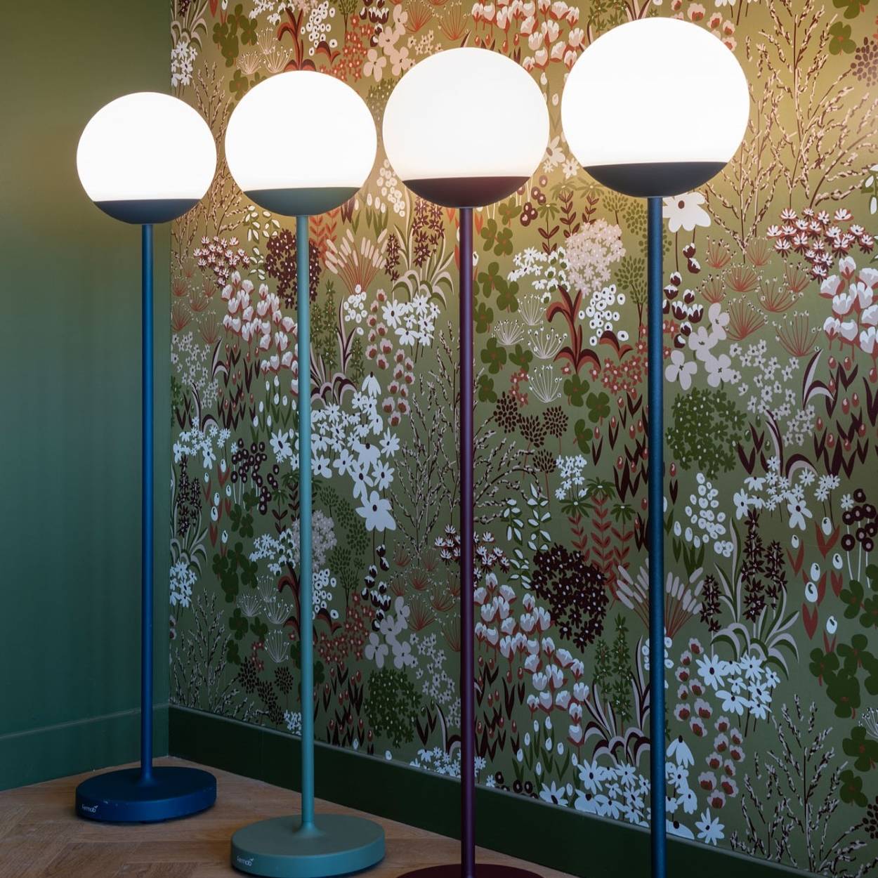 Fermob MOOON! Floor Lamp H134 - Floor Lamps - Fermob London