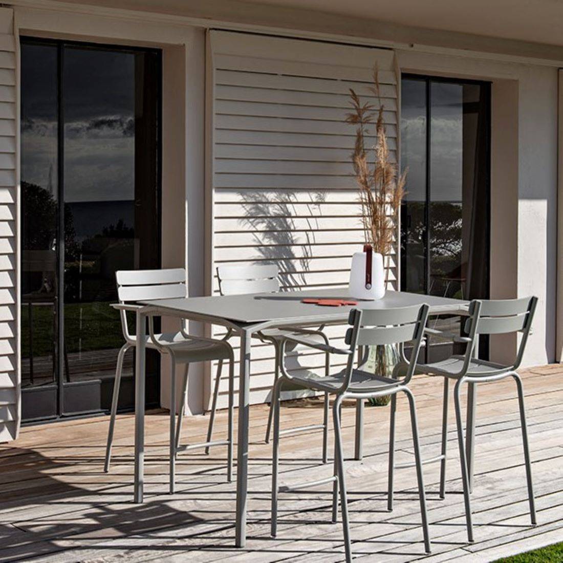 Fermob Luxembourg High Dining Armchair - High Chairs - Fermob London