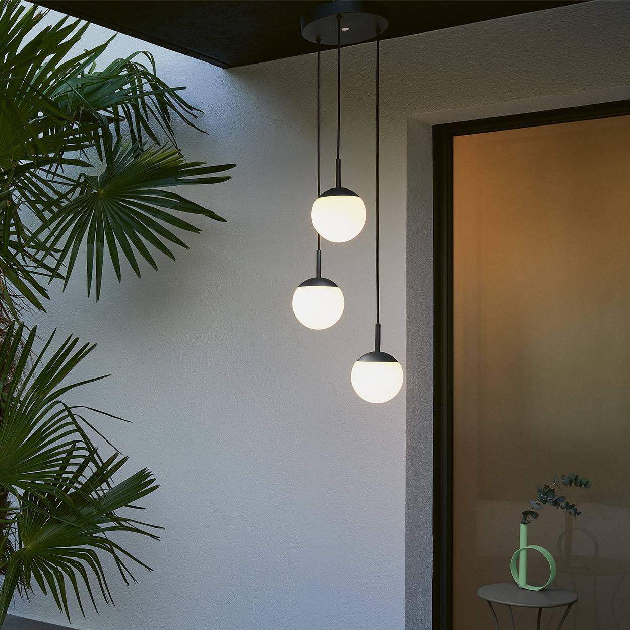 Fermob Mooon! Triple Pendant Light 15cm - Short Lead Time Products ...